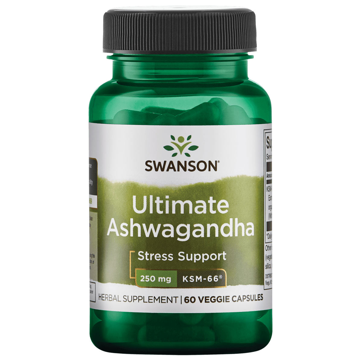 Swanson Ultimate Ashwagandha 250 mg 60 Veggie Capsules - Walmart.com