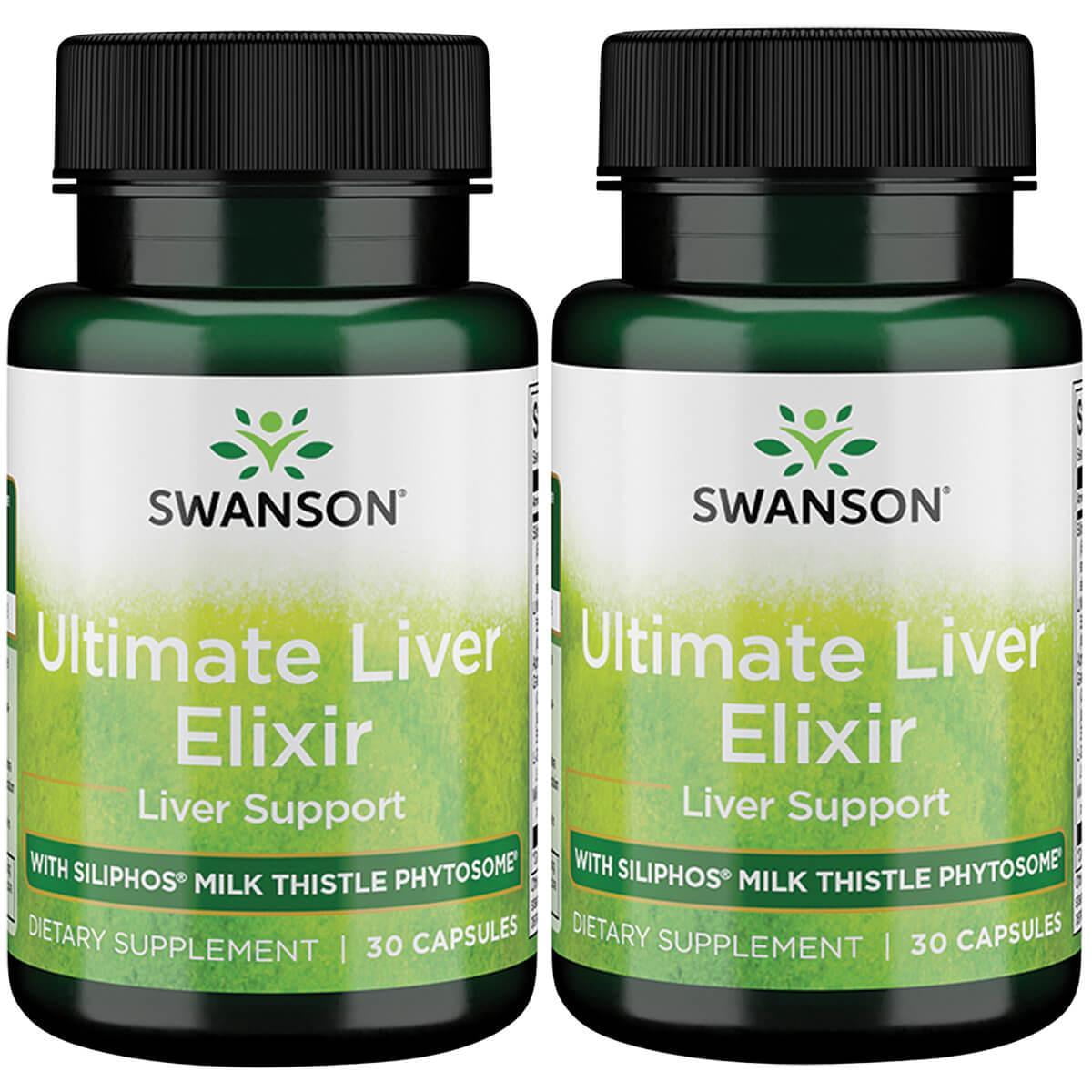 Swanson Ultimate Liver Elixir with Siliphos Milk Thistle Phytosome 2 ...
