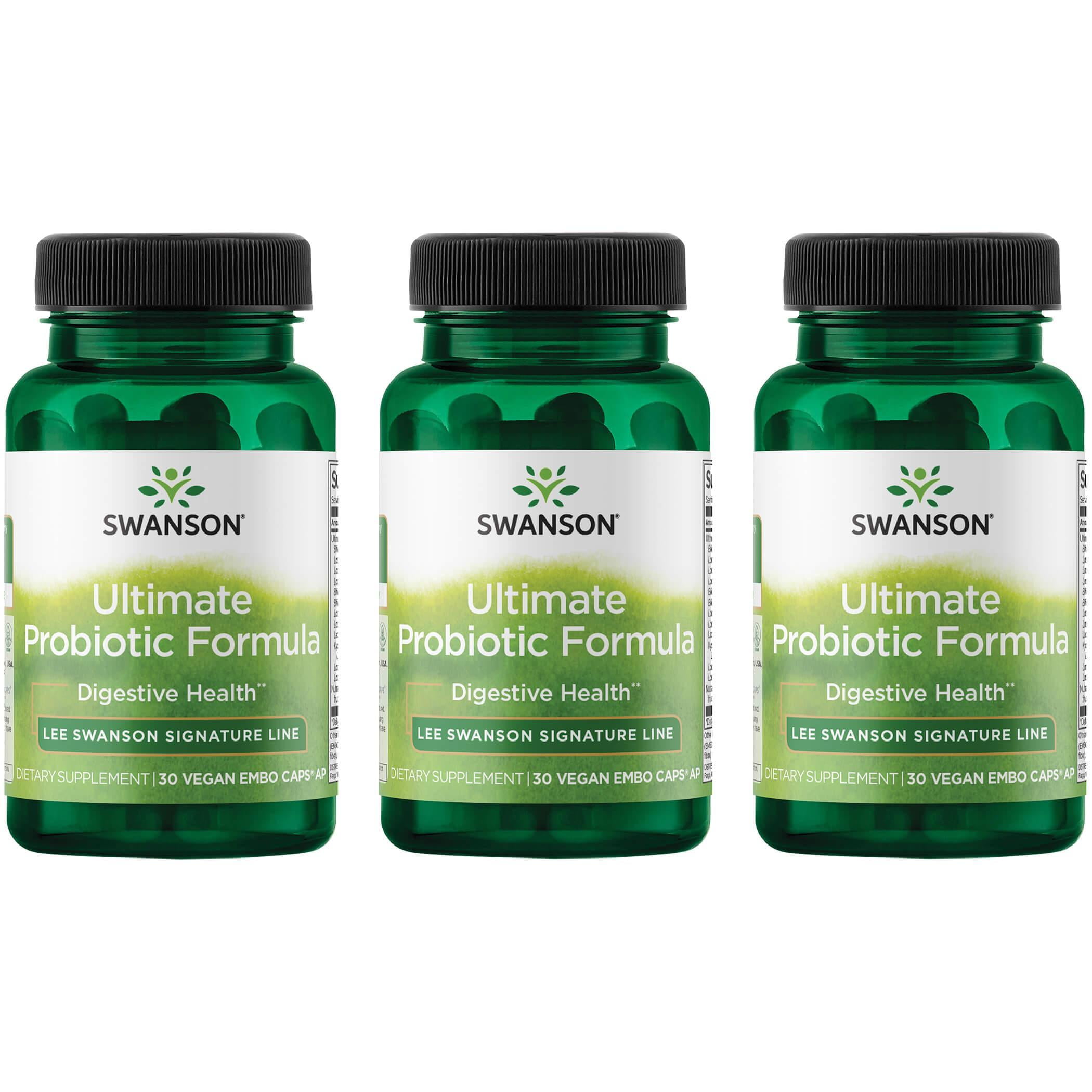 Lee Swanson Signature Line Ultimate Probiotic Formula 3 Pack - Walmart.com