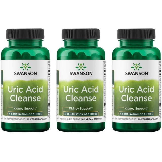Swanson Ultra Herbal Medicine Formula, Uric Acid Cleanse, Supports ...