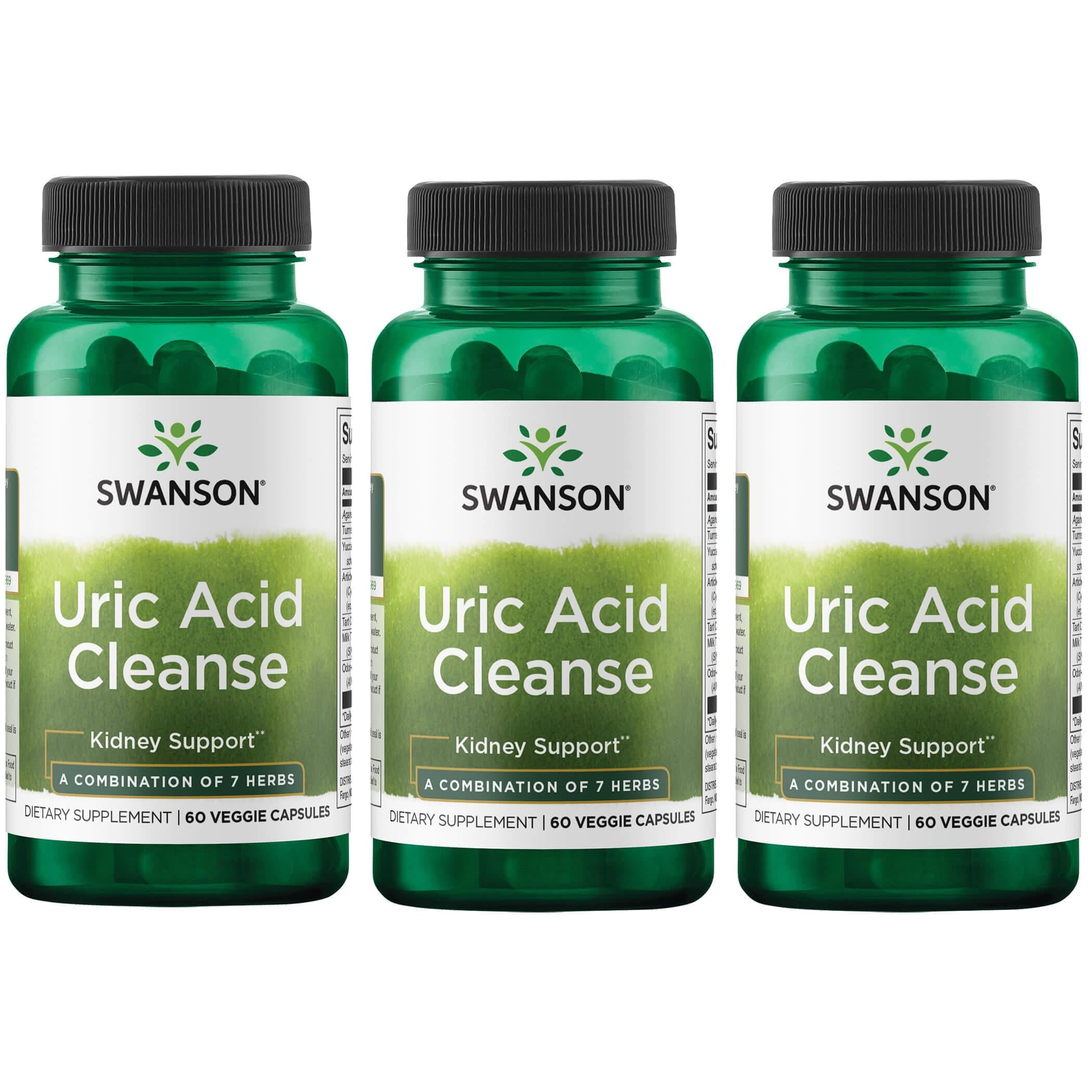 Swanson Ultra Uric Acid Cleanse, Natural Supplement Supports Kidney ...