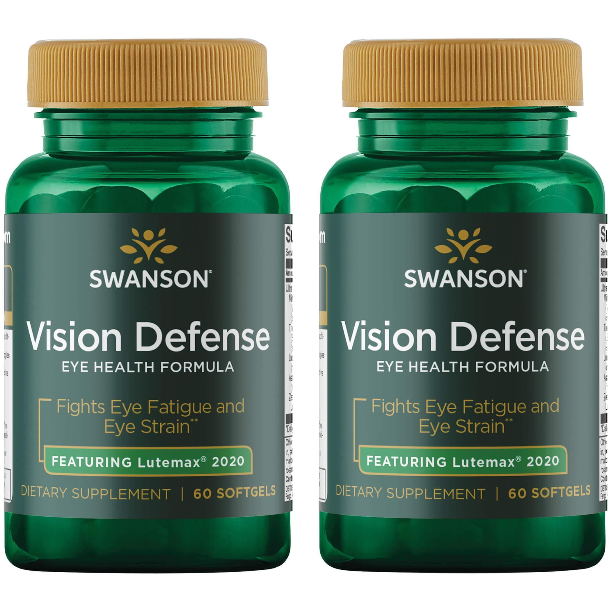 Swanson Vision Defense Eye Health Formula - Featuring Lutemax 2020 2 ...