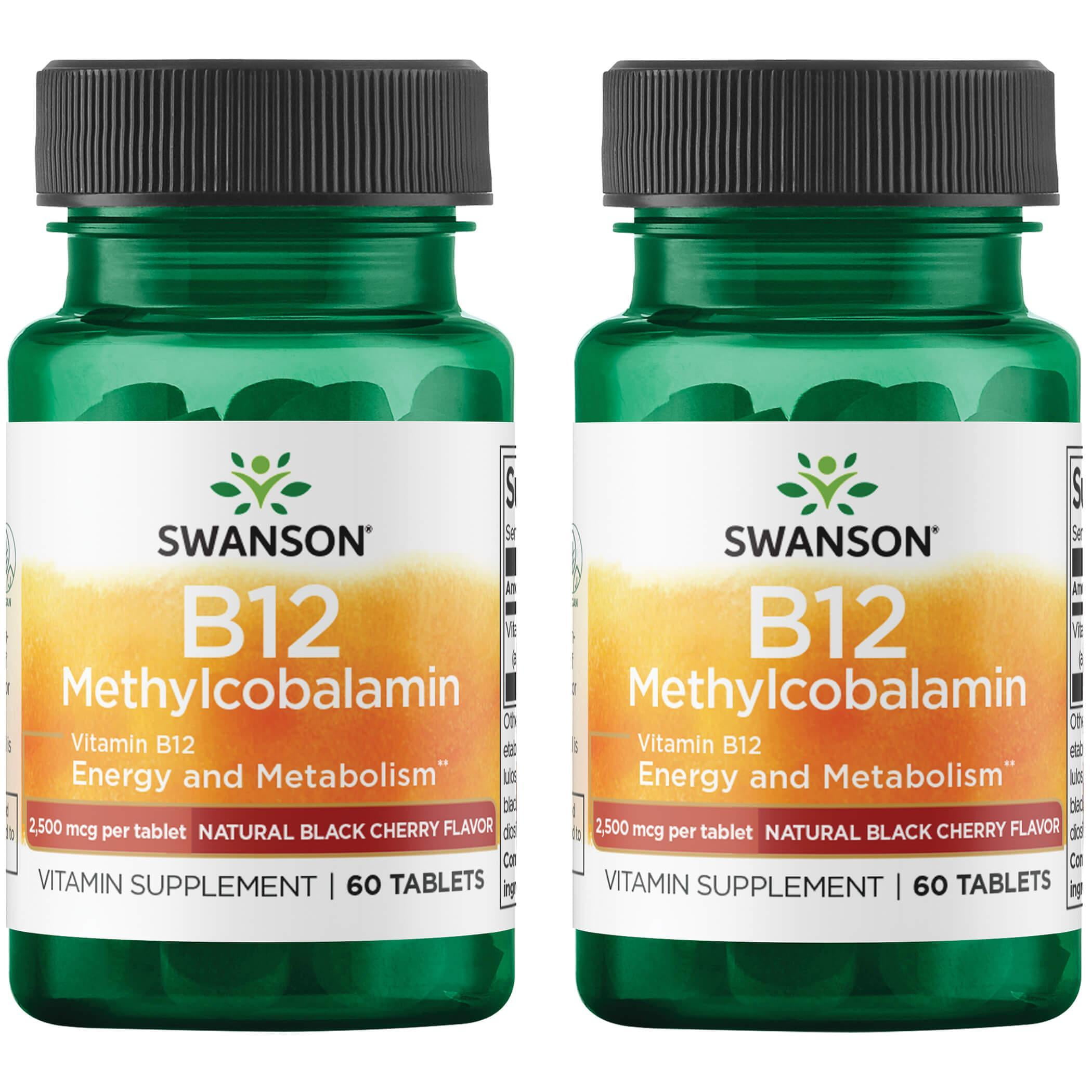 Swanson Vitamin B12 - Energy Metabolism, Nervous System, Red Blood Cell ...