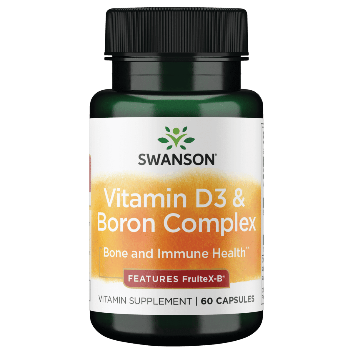 Swanson Vitamin D and Boron 60 Capsules - Walmart.com