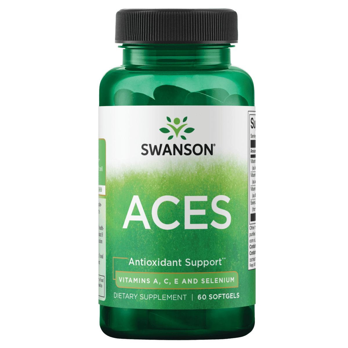 Swanson Super Antioxidant ACES Vitamins A C E & Selenium - Cellular ...