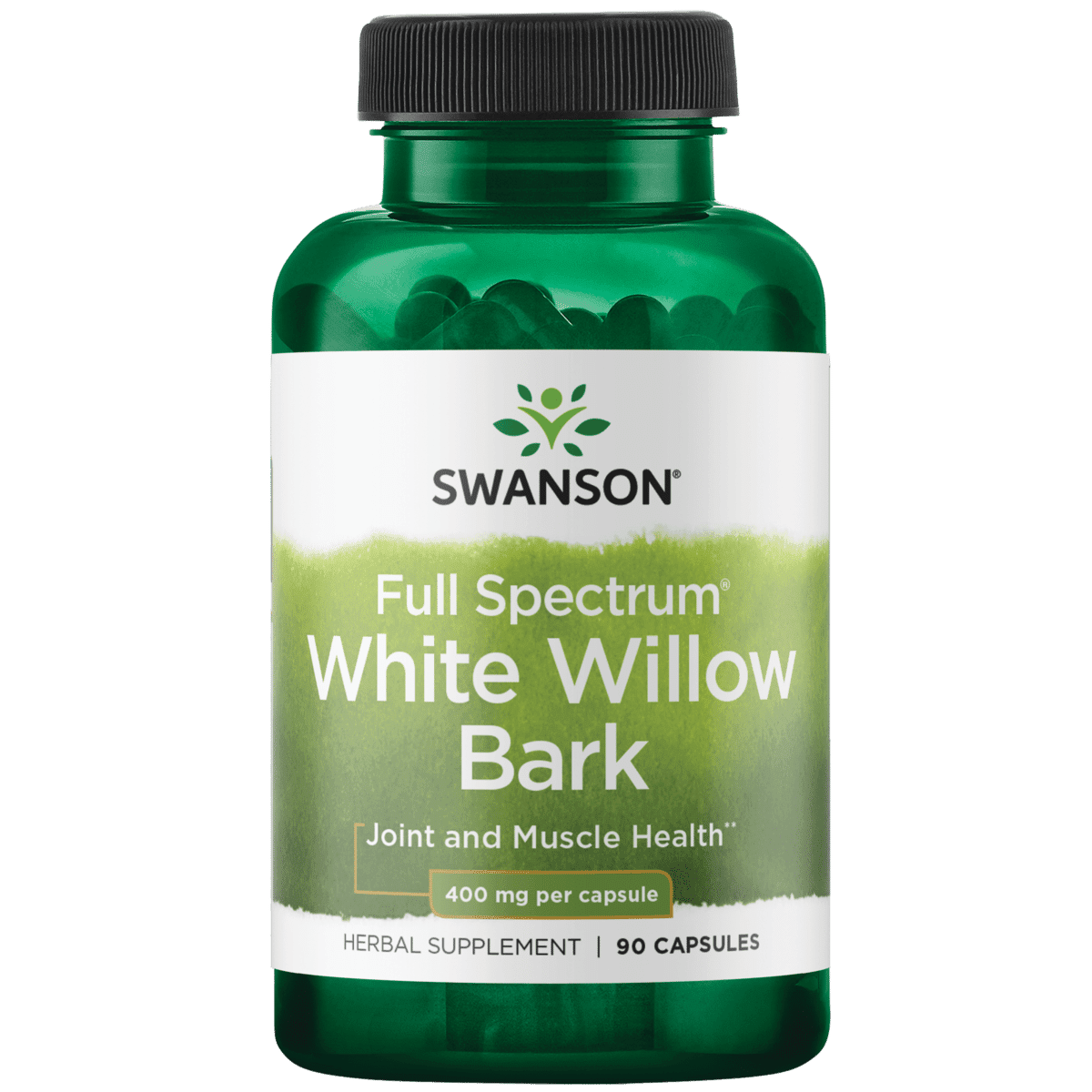 Swanson Supplement - White Willow Bark 400mg, 90 Capsules for Joint ...