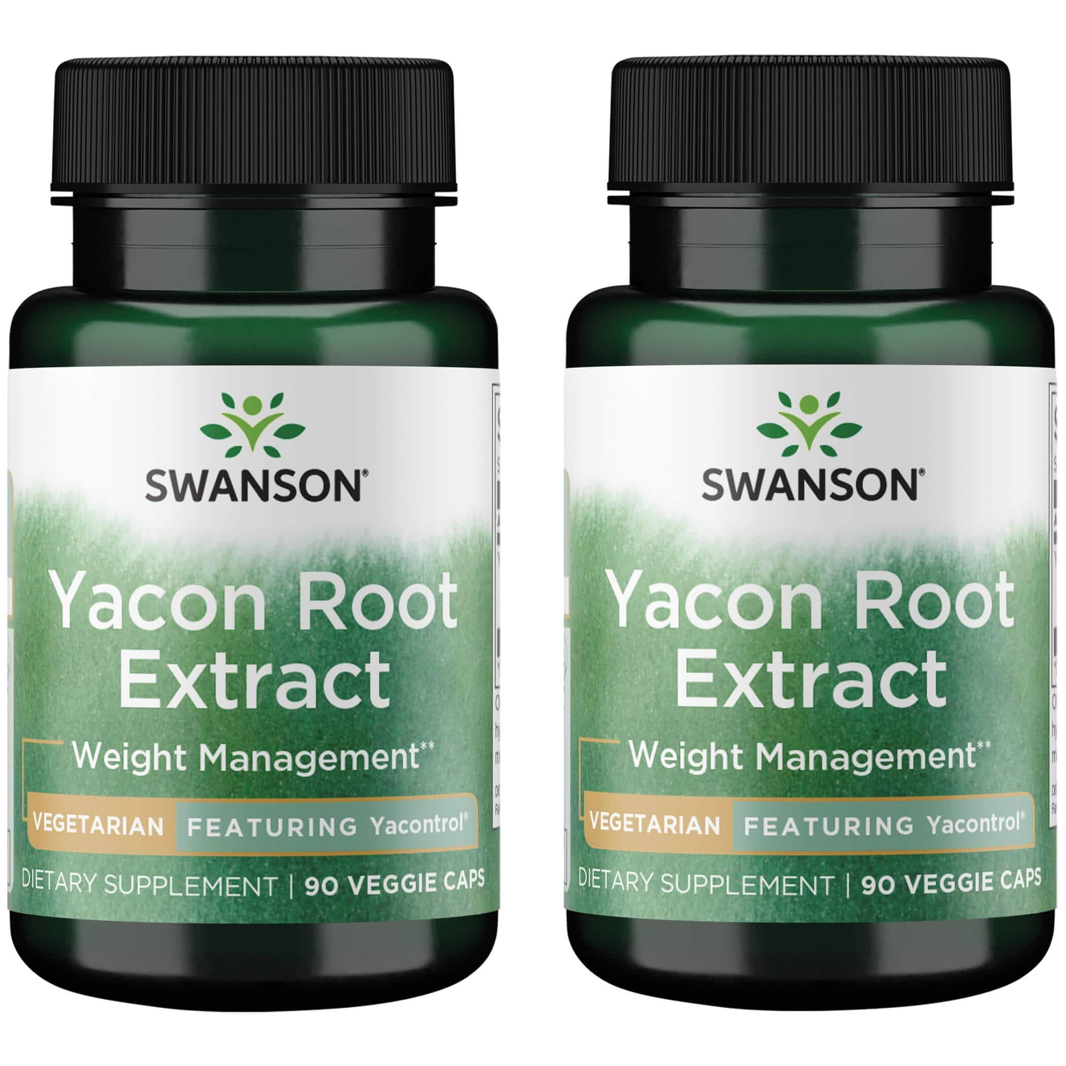 Swanson Yacon Root Extract - Featuring Yacontrol 100 mg 90 Veg Caps 2 ...