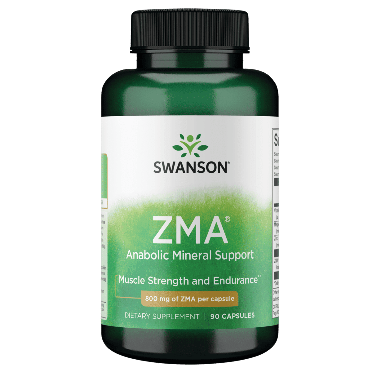 Swanson ZMA - Energy, Metabolism, Muscle Recovery Support for Athletes ...