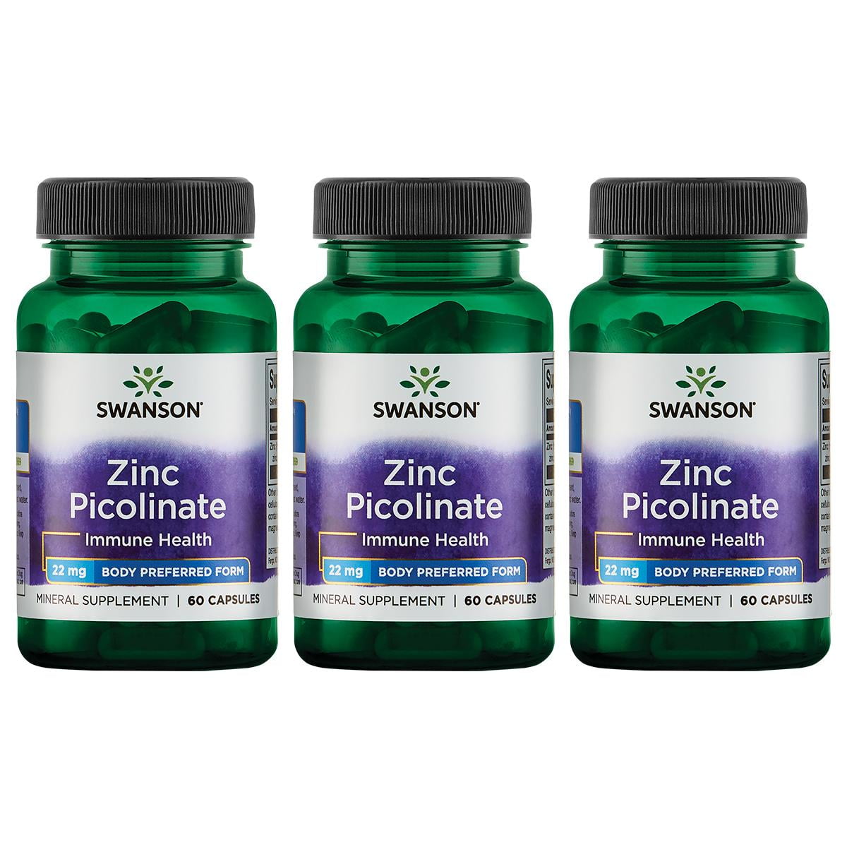 Swanson Zinc Picolinate Mineral Supplement, Helps Support Immune ...