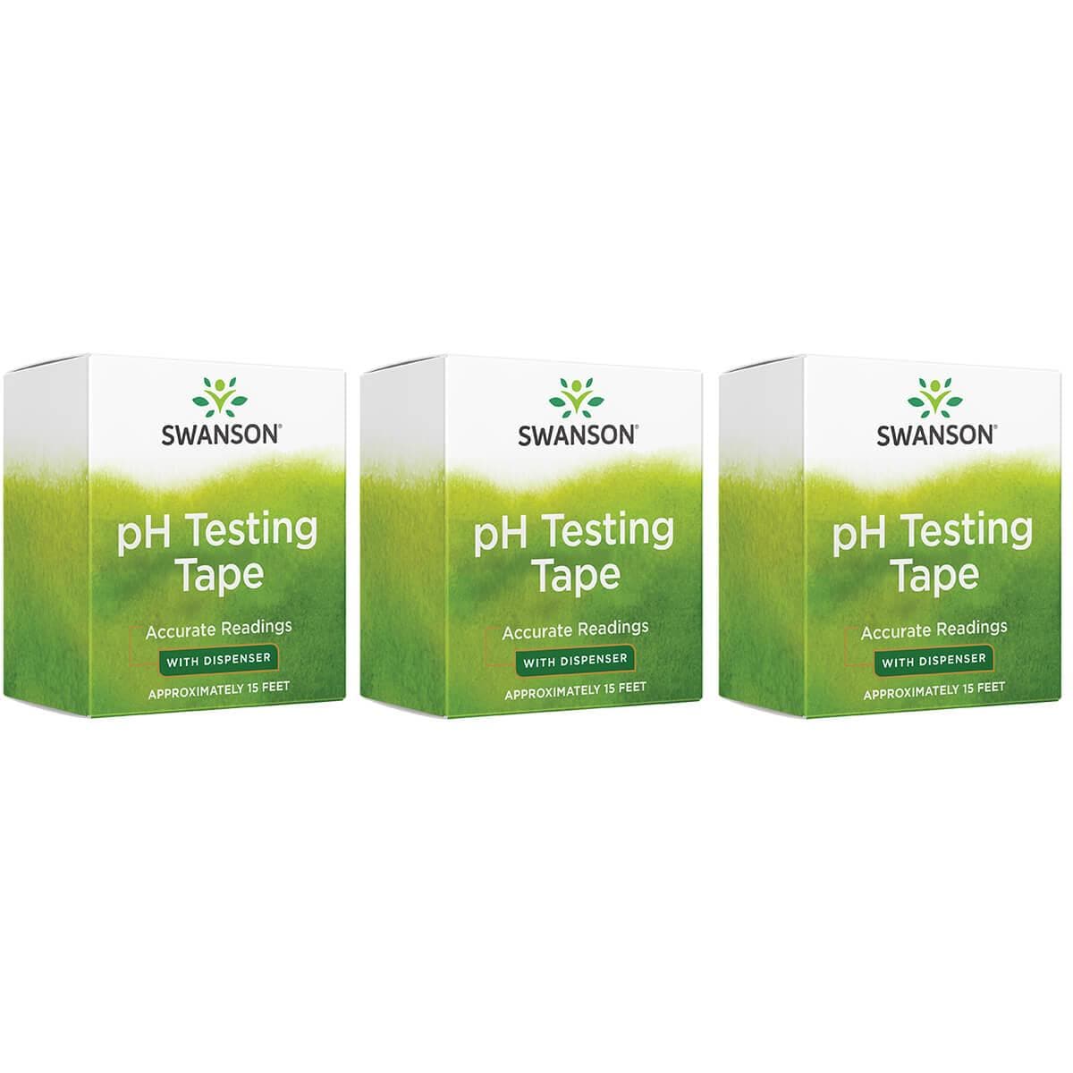 Swanson ph Testing Tape with Dispenser 1 Kit 3 Pack - Walmart.com