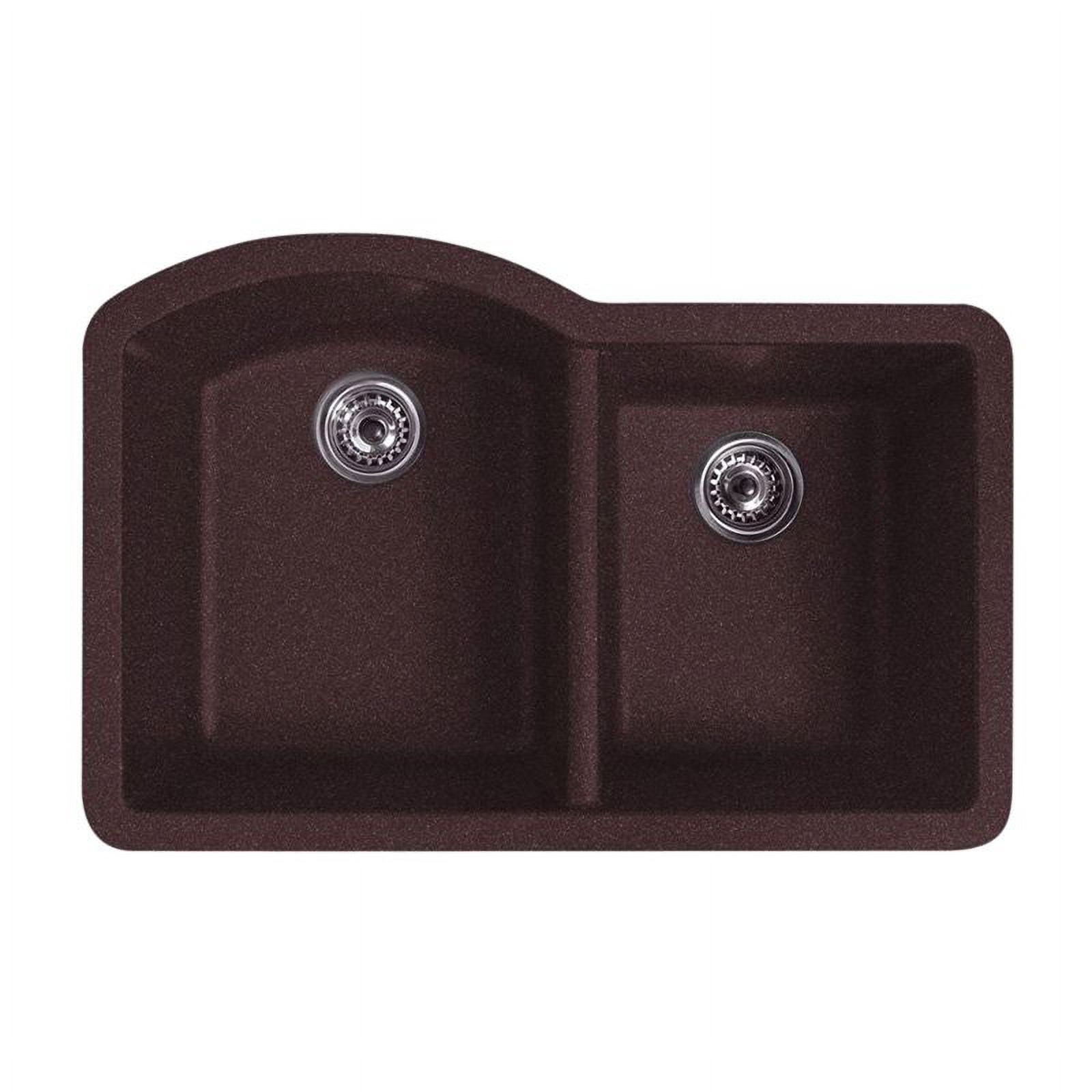Swanstone QU03322DB Double Basin Undermount Kitchen Sink - Walmart.com