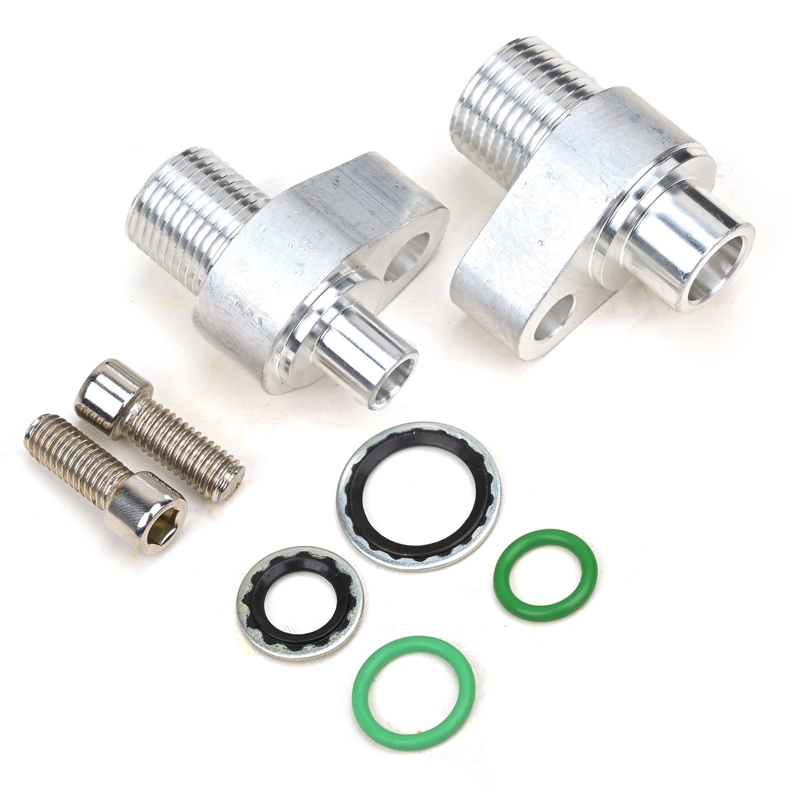 Swap A/C Compressor adapter Fittings for 10S17F & 10S20F LS Car Replace ...