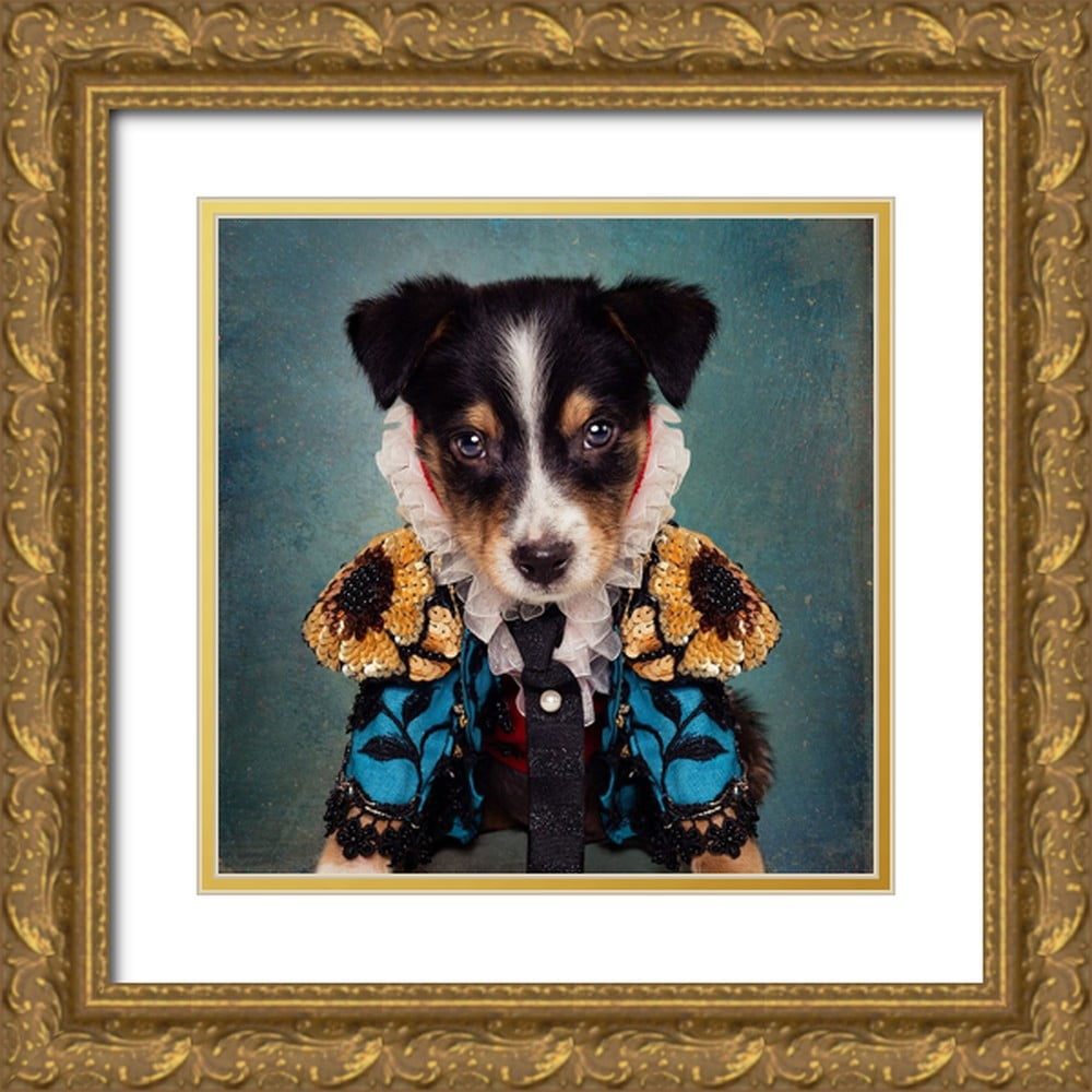 Swarek, Tammy 12x12 Gold Ornate Wood Framed with Double Matting Museum Art Print Titled ...