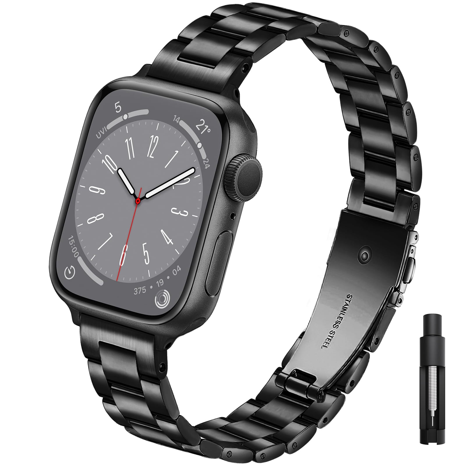 Swarich for Apple Watch Band 38/40/41mm, Stainless Steel Metal ...