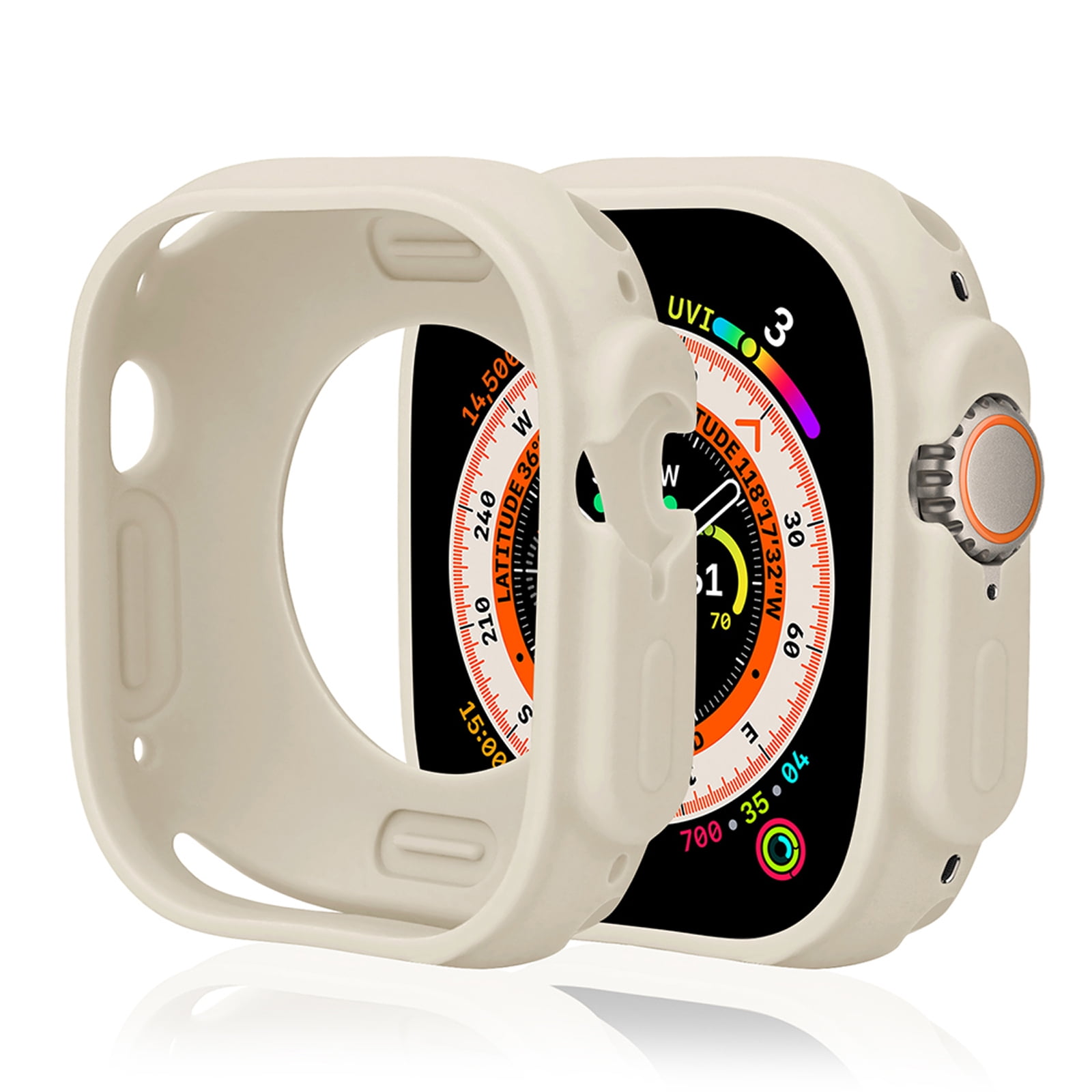 Swarich Frame Case for Apple Watch Series 6/5/4/3/2 (40mm/38mm) & Apple ...