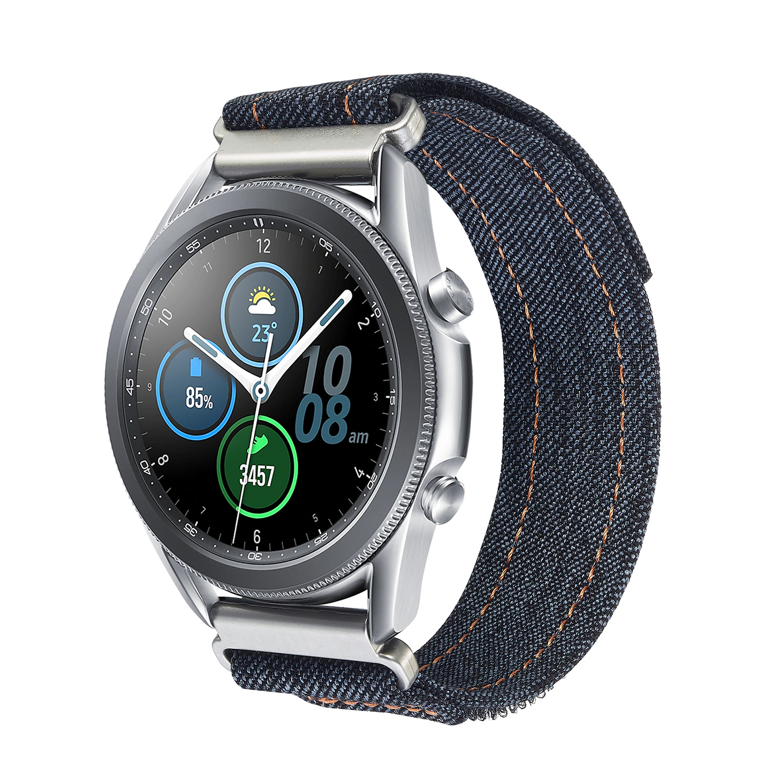 Swarich Sport Loop Fabric Cloth Watch band for Samsung Galaxy Watch 6 5 ...
