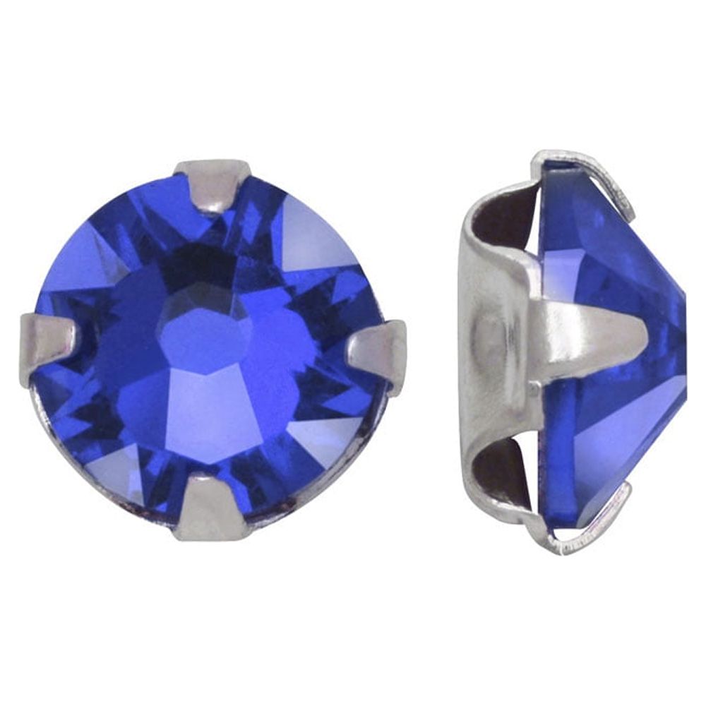 Swarovski Crystal, #53102 Rose Montees SS16 4mm, 24 Pieces, Sapphire ...