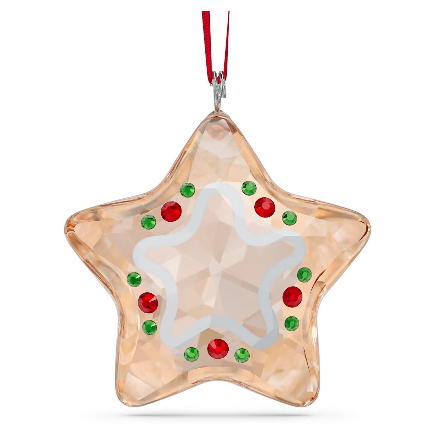 Swarovski Crystal, Holiday Cheers, Ornament Gingerbread Star, Figurine ...