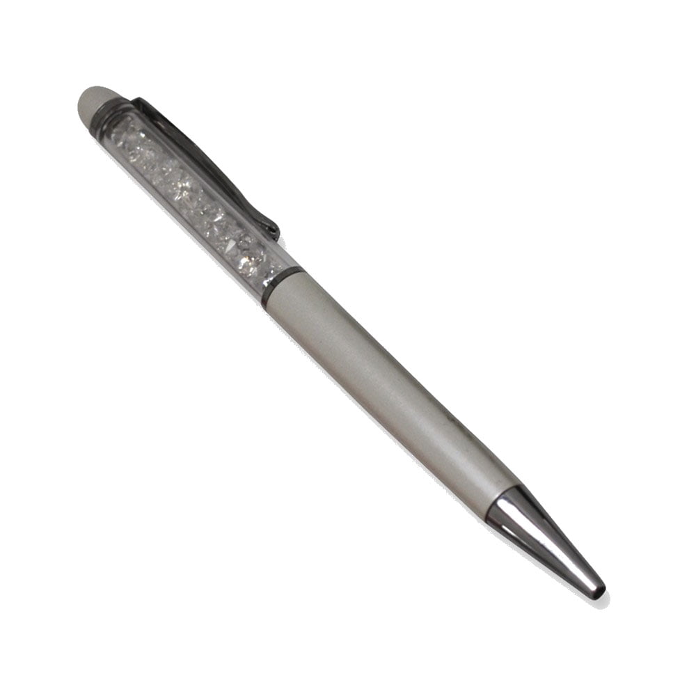 Swarovski Floating Crystal Ball-Point Pen Available in Black/White ...