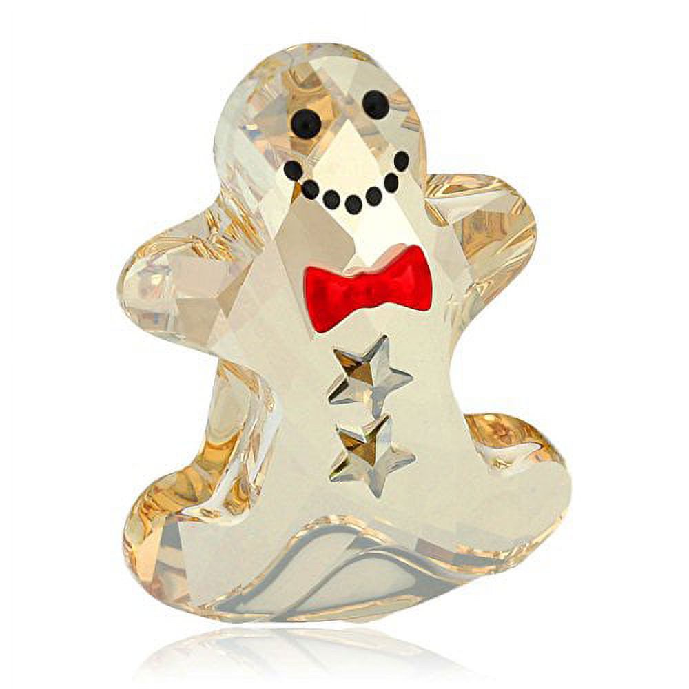 Swarovski Gingerbread Man Rocking Chair Gold One Size Home Display ...