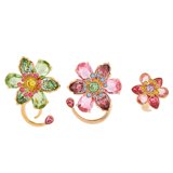 Swarovski Idyllia Mixed Cuts Crystal Ear Cuff Set (3) - Walmart.com