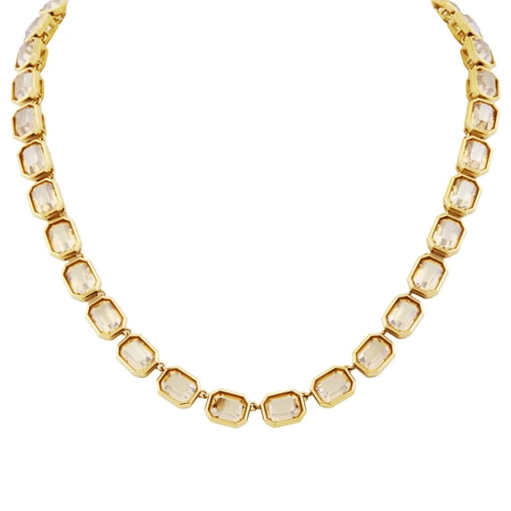 Swarovski Millenia Octagon Cut Crystal Necklace - Walmart.com
