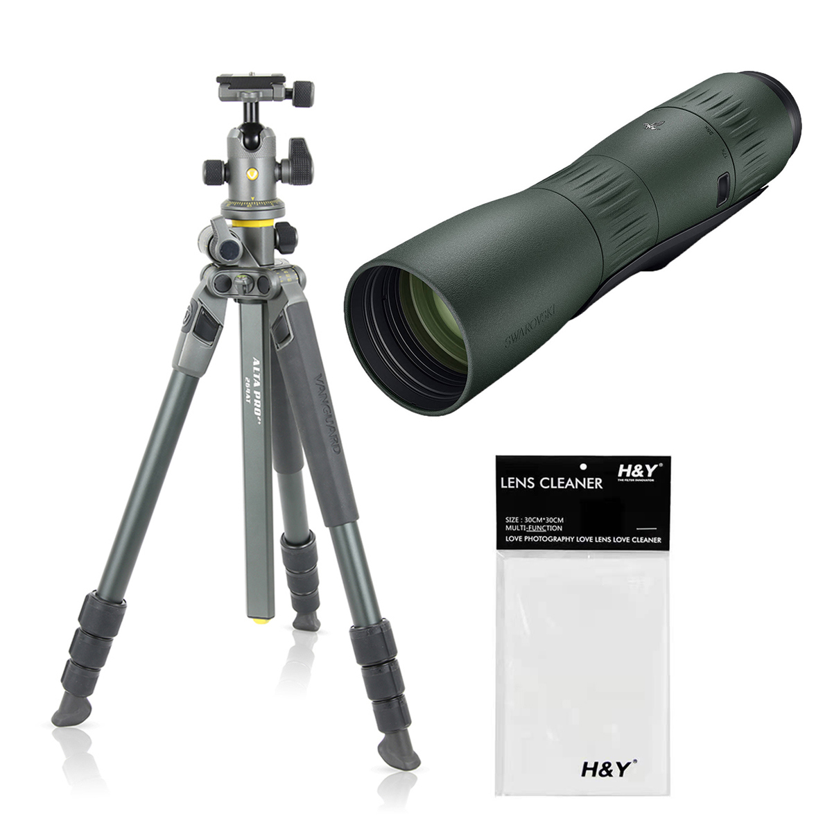 Swarovski Optik 17-40x56 STC Straight Spotting Scope, Bundle with ALTA ...