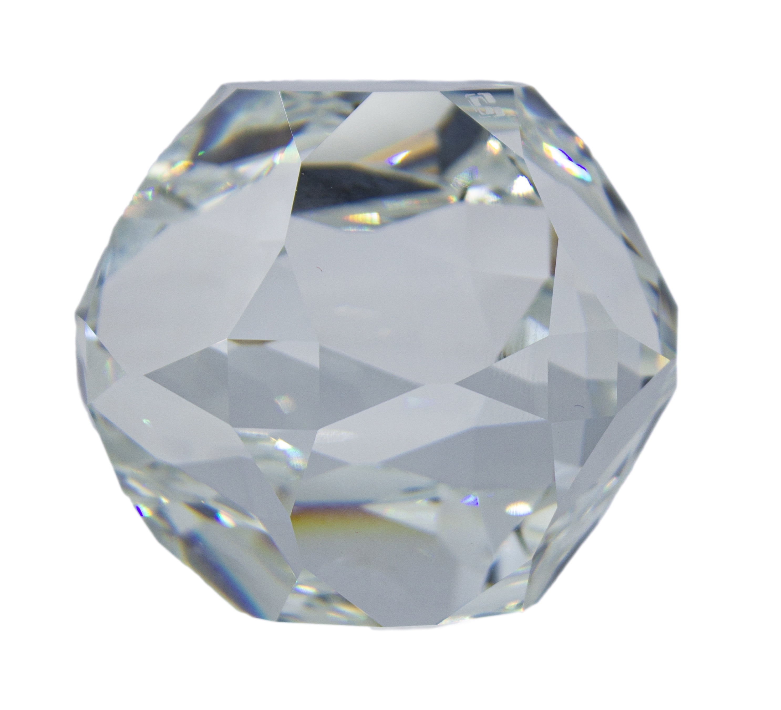 Swarovski Paperweight: 013558 Geometric | Faceted Crystal - Walmart.com