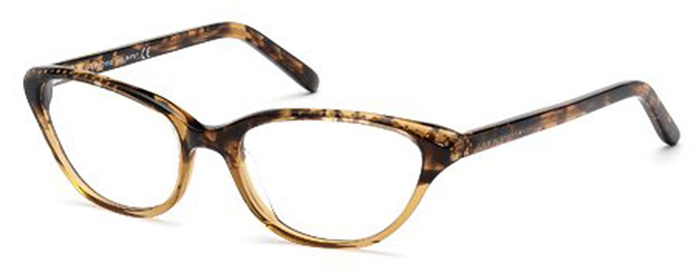 Swarovski Womens Cateye Eyeglass Frames W Crystal Accent Sw5051 52mm 5459