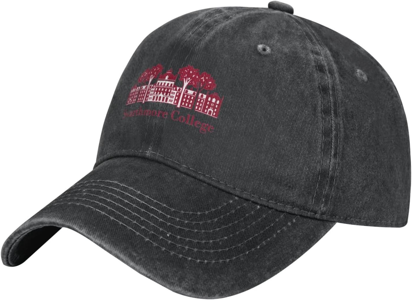 Swarthmore College Logo Adult Adjustable Classic Washed Casquette Cap ...