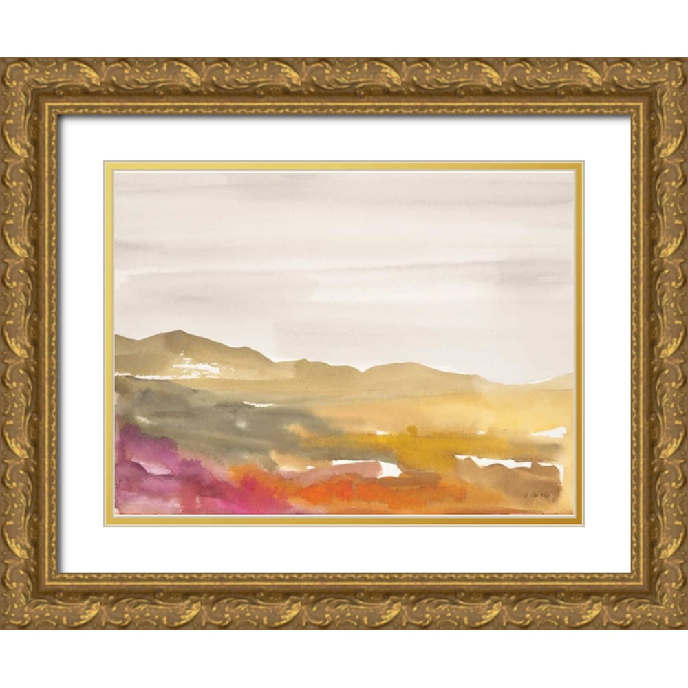 Swartz, Megan 18x14 Gold Ornate Wood Framed with Double Matting Museum ...