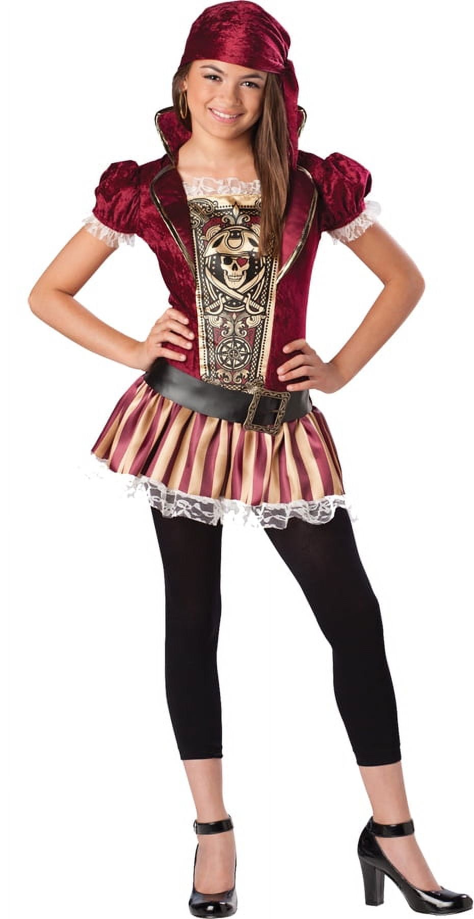 Swashbucklin Sass Tween Costume - Walmart.com