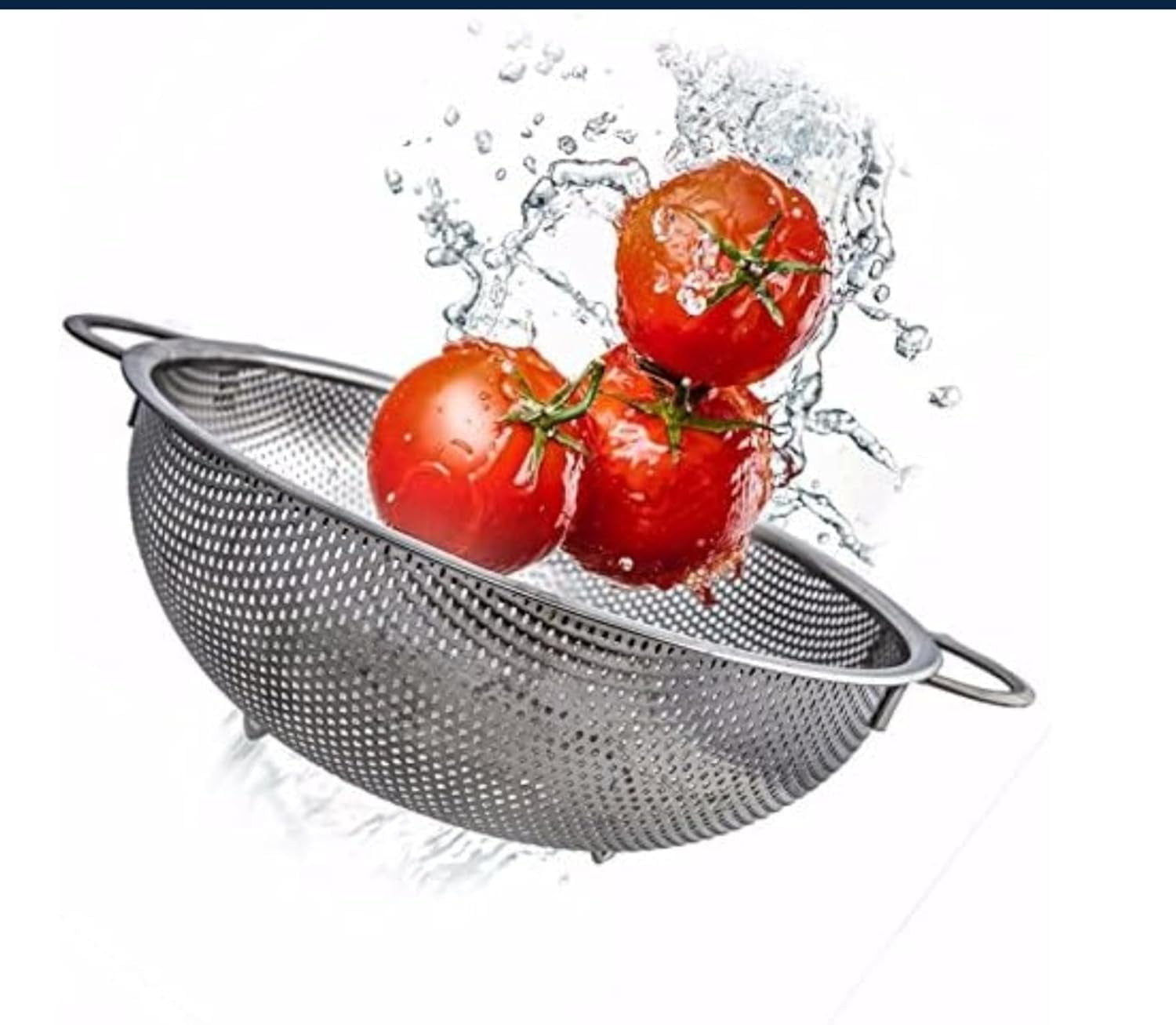 Swasti Mart Rice Washing Bowl Strainer Colander Basket Container with ...