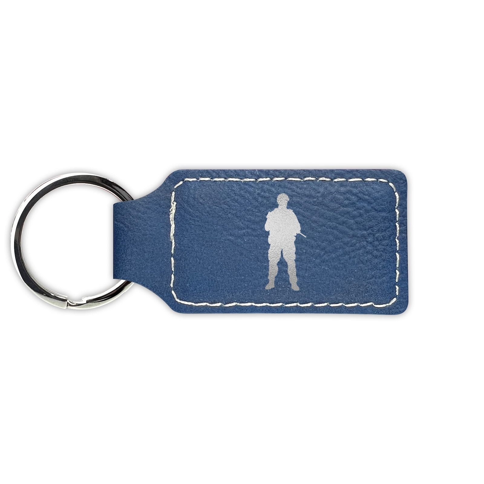 Swat Officer Keychain Leatherette Rectangle - Laser Engraved - Many ...