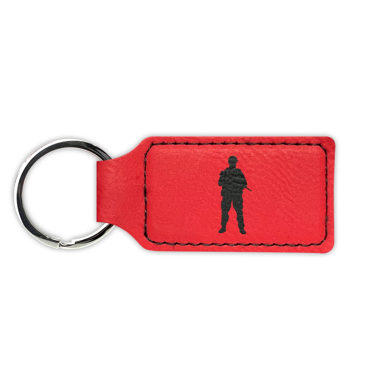 Swat Officer Keychain Leatherette Rectangle - Laser Engraved - Many ...