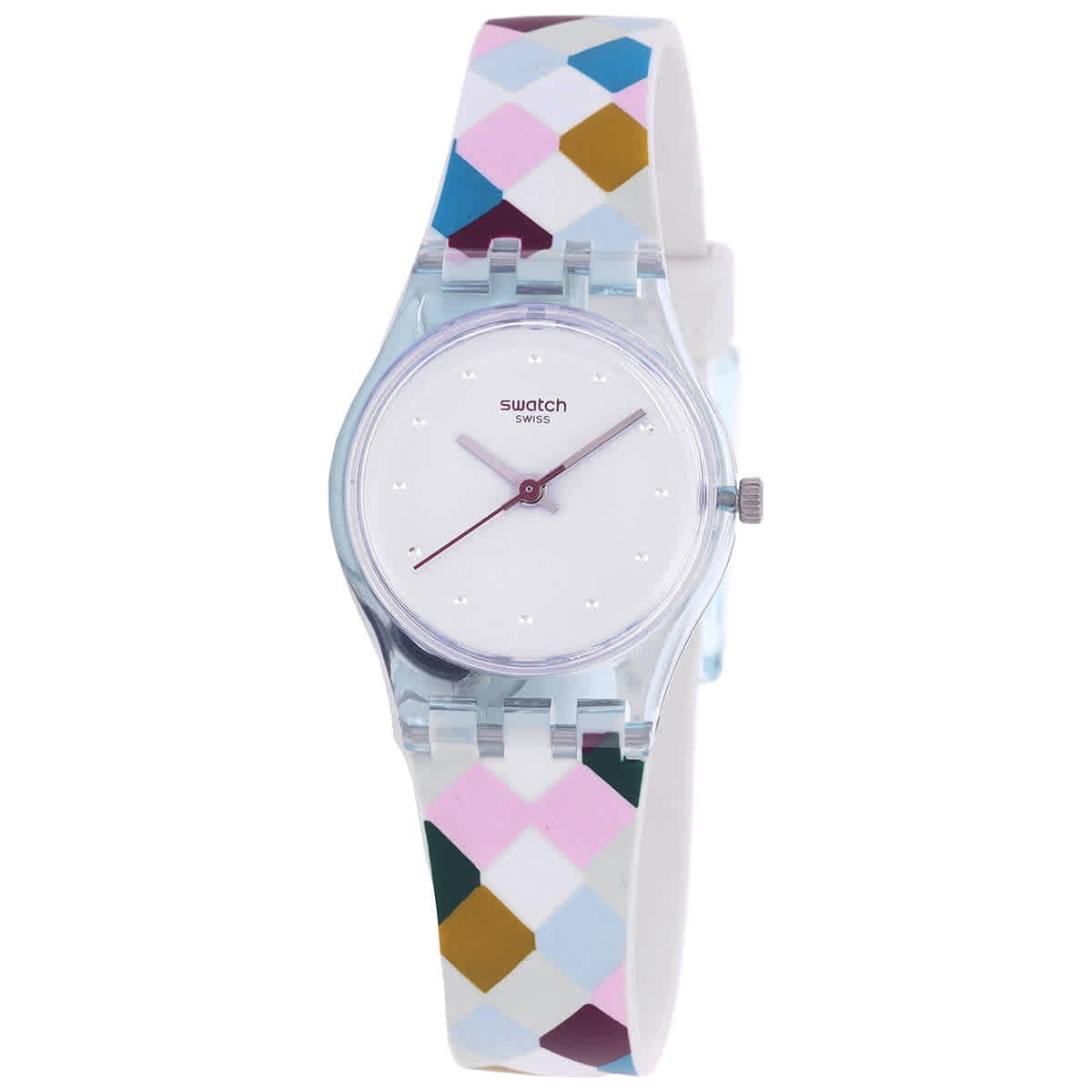 Swatch Arle Queen Quartz White Dial Ladies Watch LL120 - Walmart.com