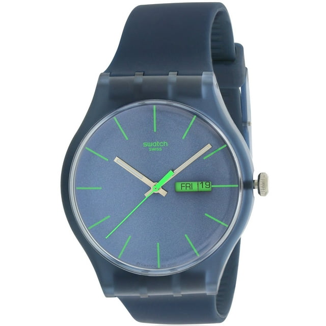 Swatch Blue Rebel Blue Dial Men's Watch SUON700 - Walmart.com