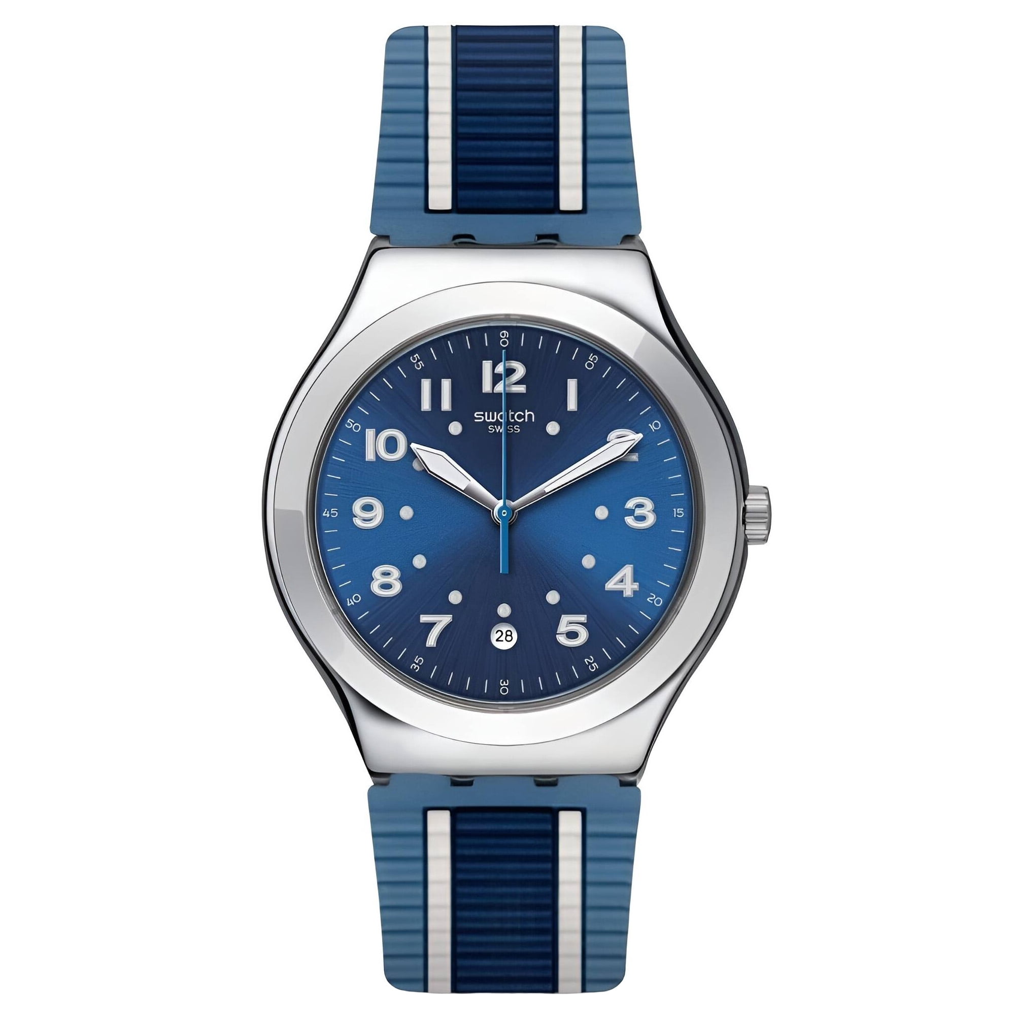 Swatch Bluora Blue Dial Men's Watch YWS436 - Walmart.com