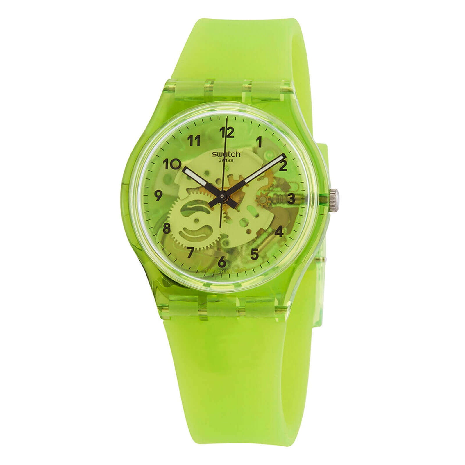 Swatch Lemon Flavour Quartz Green Transparent Unisex Nepal | Ubuy