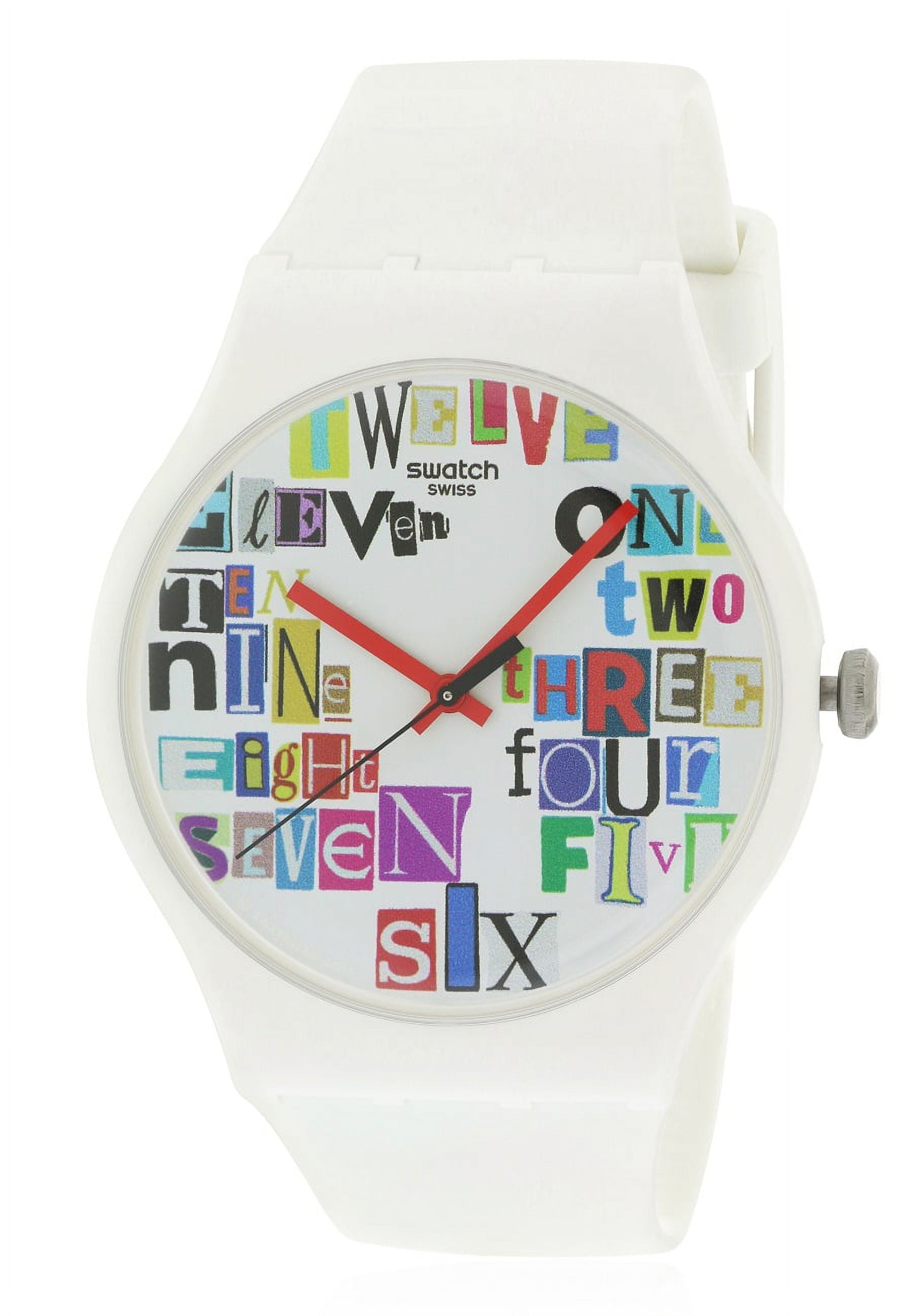 Swatch MULTI COLLAGE Unisex Watch SUOW132 - Walmart.com