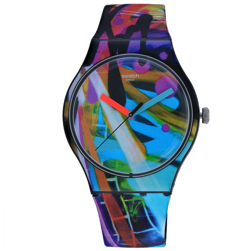 Swatch Men's City Walls Multi-color dial watch - SUOB163 - Walmart.com
