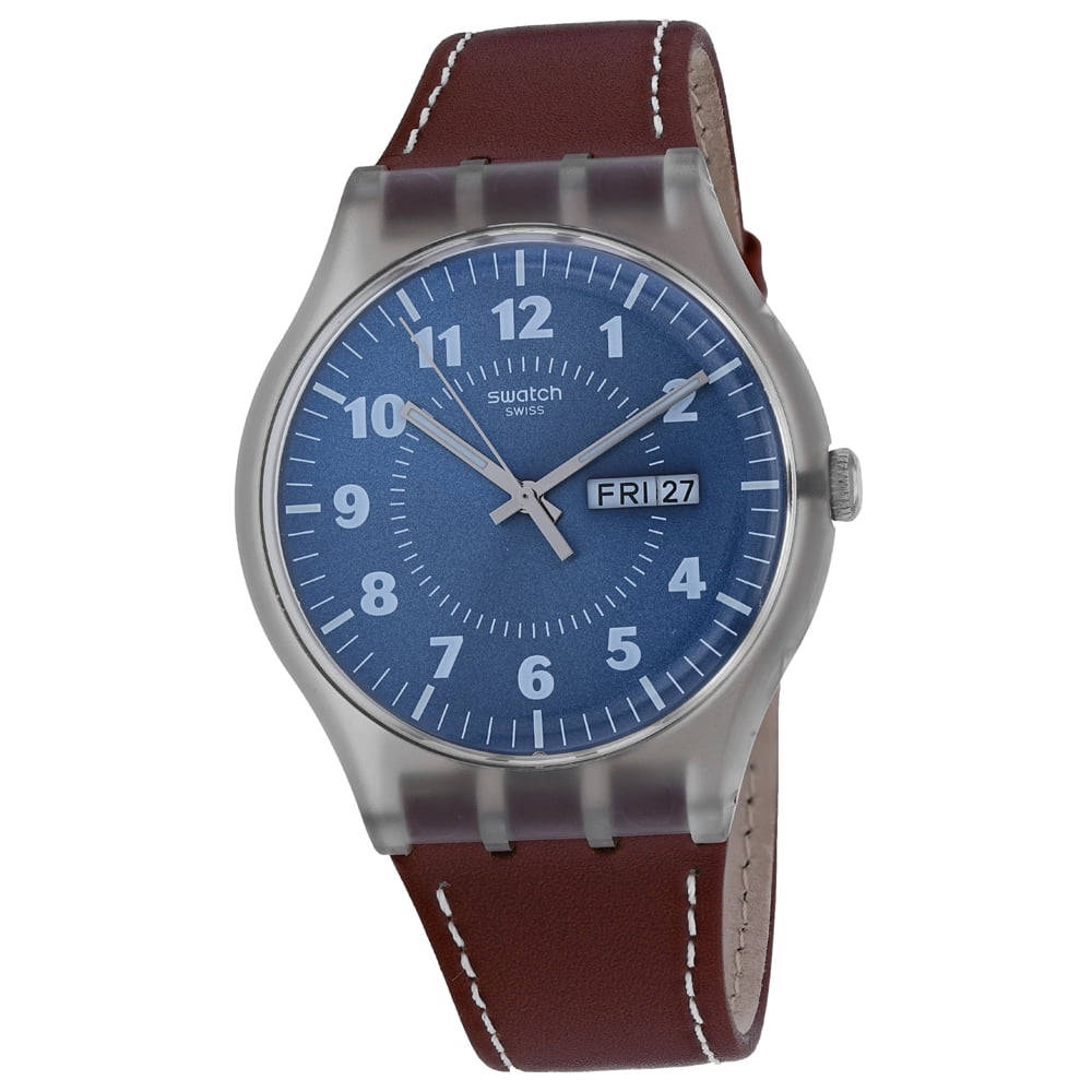 Swatch Men's Vent Blue dial watch - SUOK709 - Walmart.com