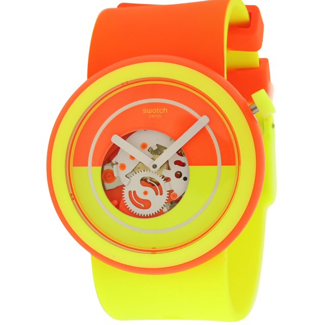 Swatch POPover Silicone Unisex watch PNO100 - Walmart.com