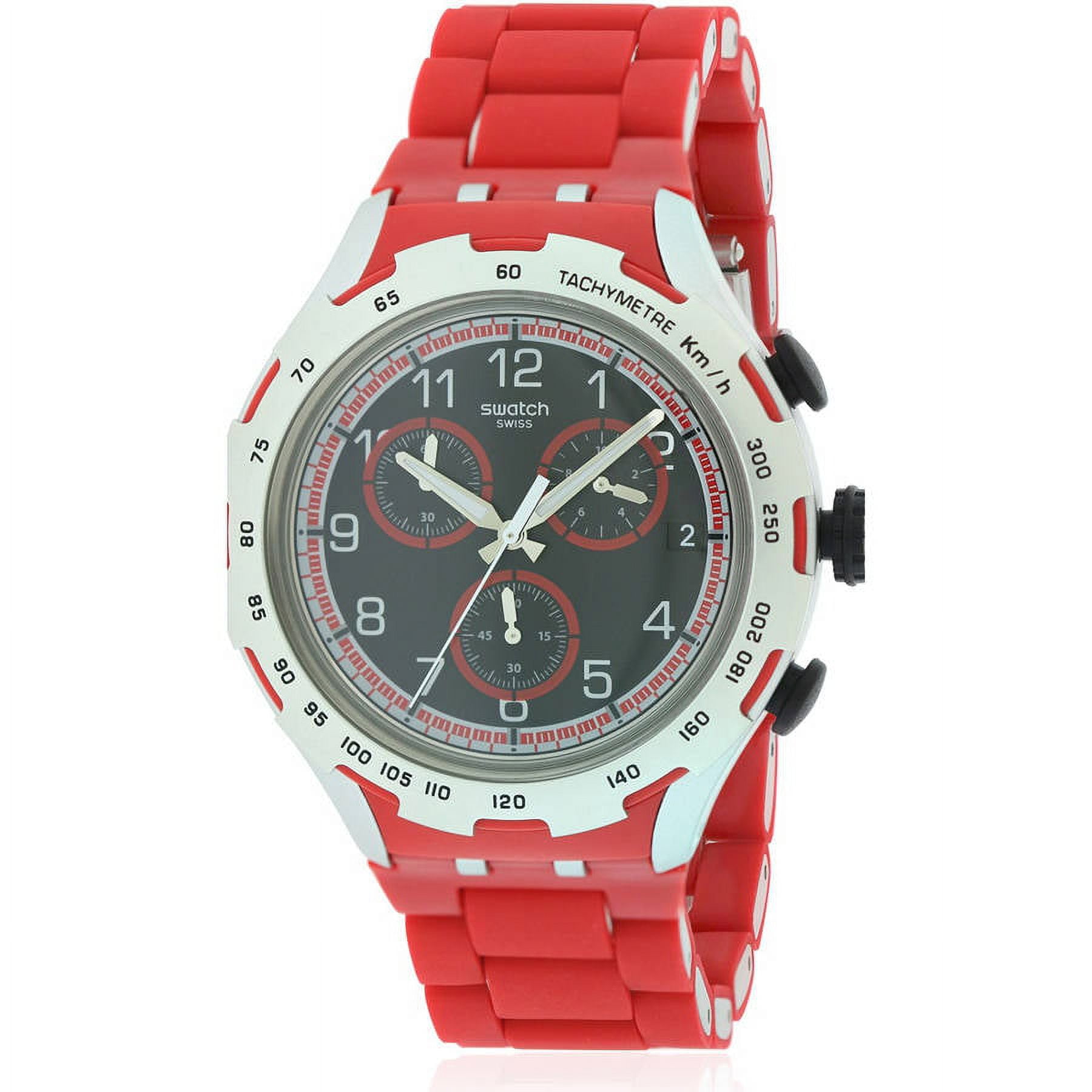 Swatch Red Attack Aluminium Chronograph - Walmart.com