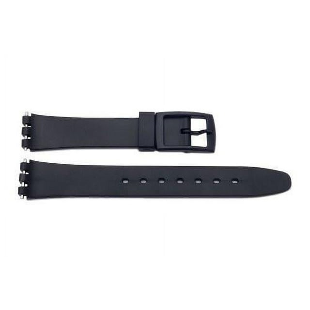 Swatch Replacement Black Lady 12mm Plastic Watch Band - Walmart.com