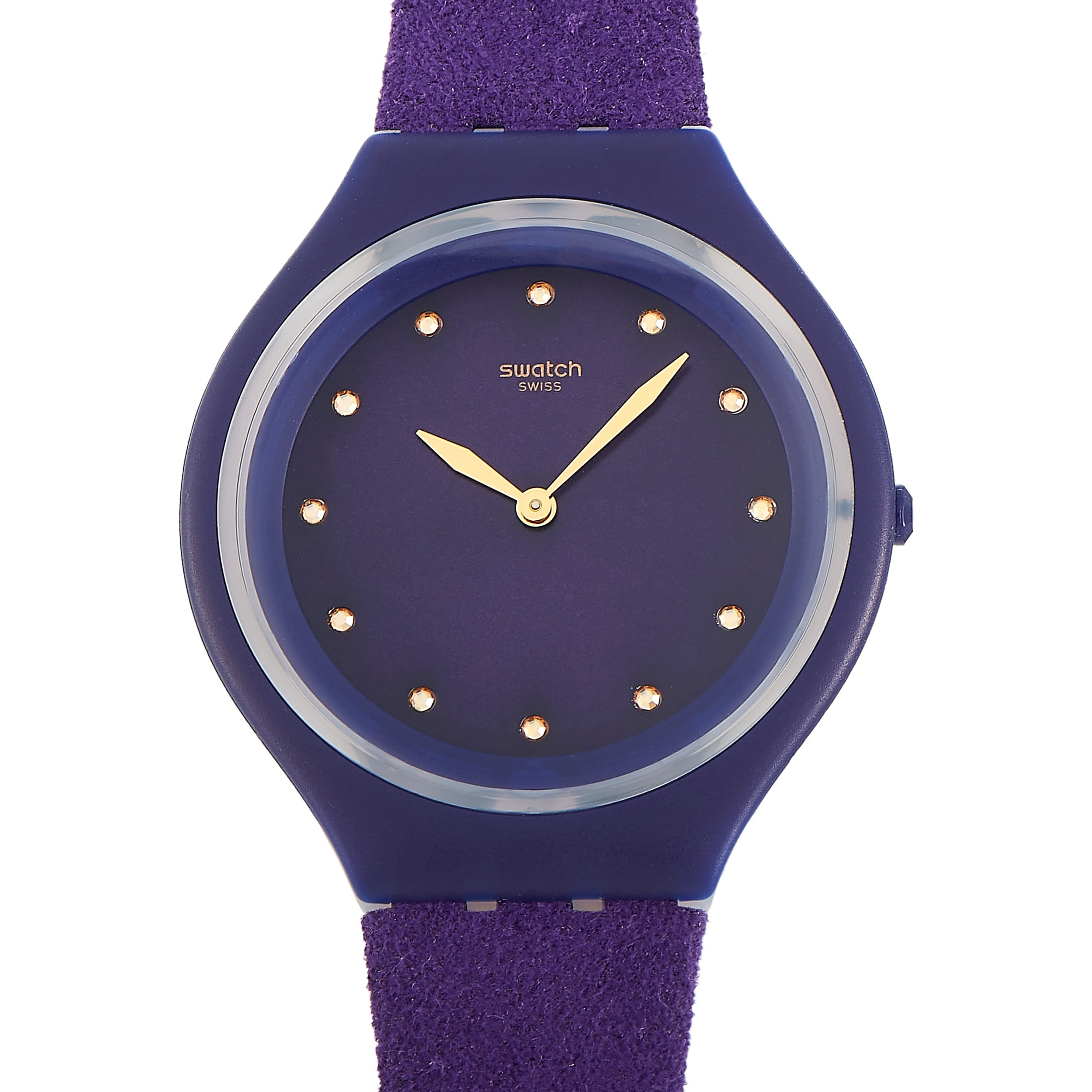 Swatch Skinviolet 40 mm Purple Dial Watch SVUV102 - Walmart.com