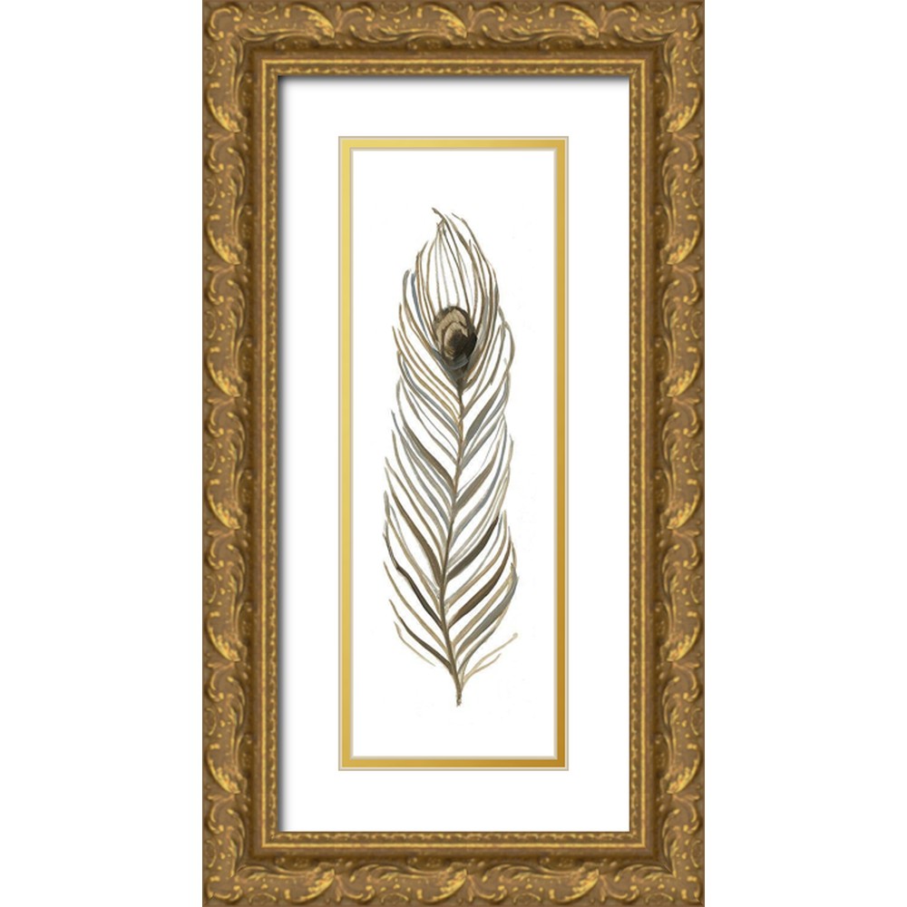 Swatland, Sally 11x24 Gold Ornate Wood Framed with Double Matting ...