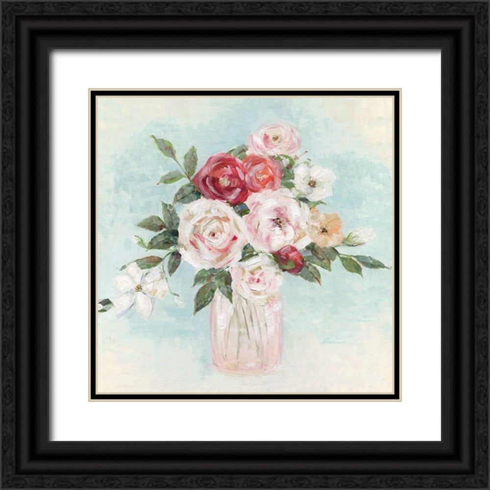 Swatland, Sally 12x12 Black Ornate Wood Framed with Double Matting Museum Art Print Titled ...