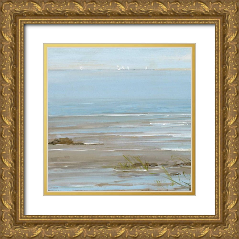 Swatland, Sally 12x12 Gold Ornate Wood Framed with Double Matting Museum Art Print Titled ...