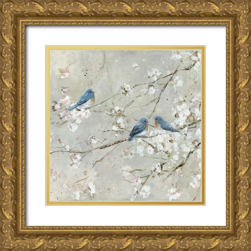 Swatland, Sally 12x12 Gold Ornate Wood Framed with Double Matting ...
